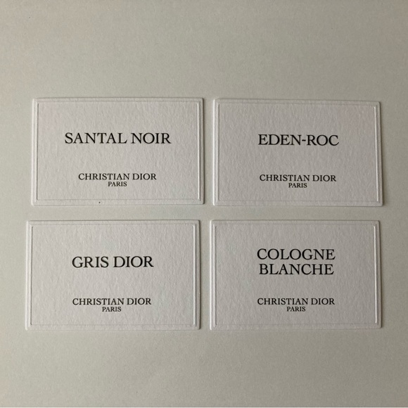 Dior | Design | 4 Dior Privee Promo Paper Card Christian Dior Cards Art ...